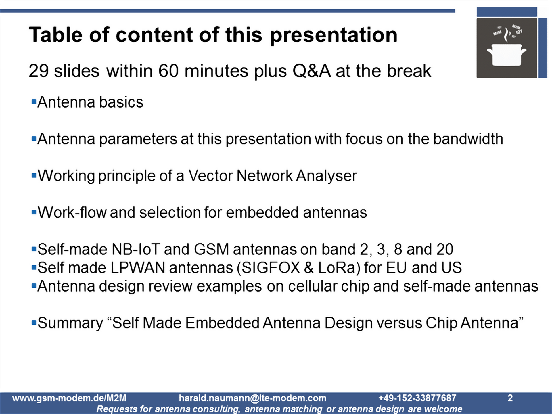 Self Made Embedded Antenna Designs Versus A Chip Antenna
